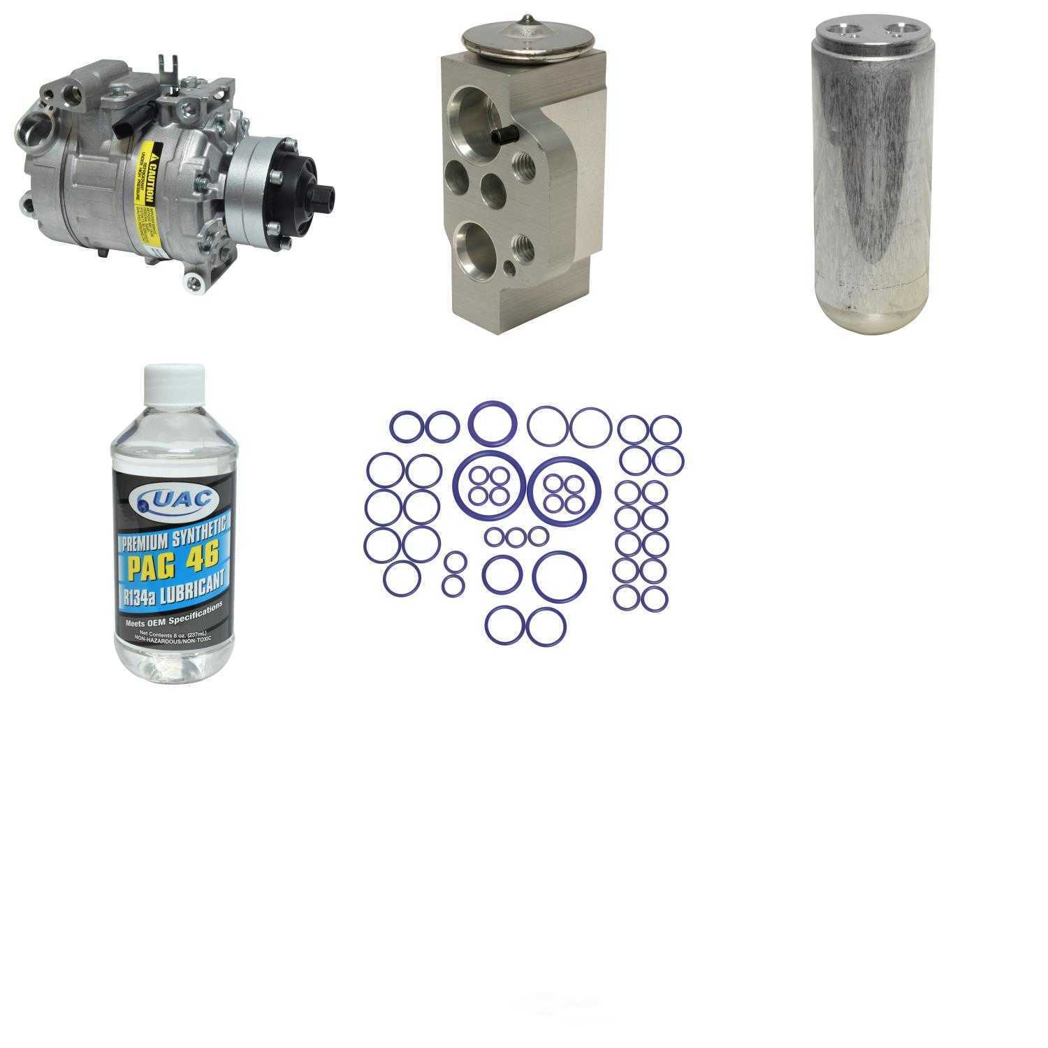 A/C Compressor Kit-Compressor Replacement Kit UAC KT 6249 fits 2009 ...