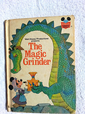 WALT DISNEY PRODUCTIONS PRESENTS THE MAGIC GRINDER VINTAGE 1975 BOOK | eBay