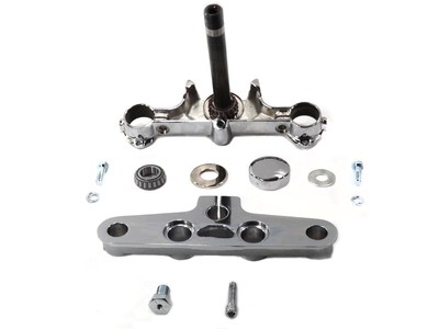 Replica Forged Steel Triple Tree Set Chrome fits Harley Davidson | eBay