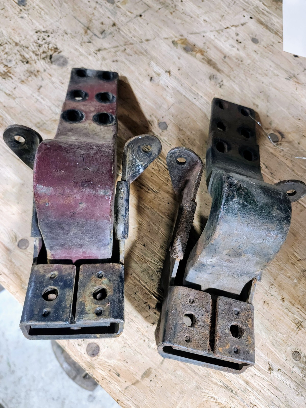 63-67 C2 Corvette Door Hinge SET Pair NICE Random Color OEM Upper or ...