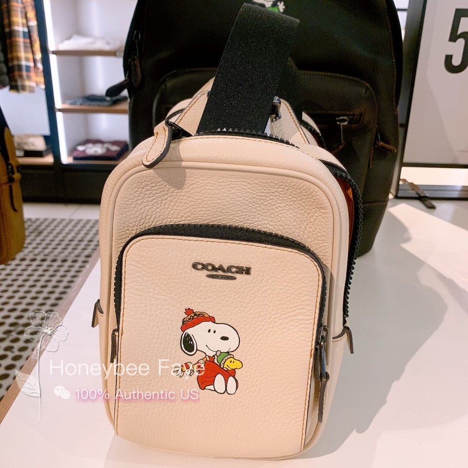 NWT Coach Track Pack 14 In Signature Canvas CL410 | eBay