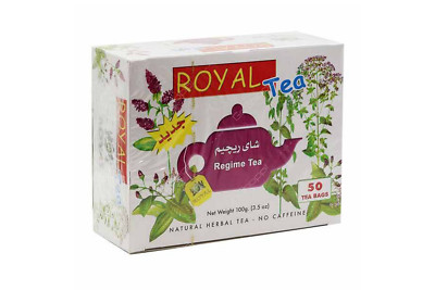 ROYAL REGIME Weight Loss Diet Slimming 50 Tea Bags Detox | eBay