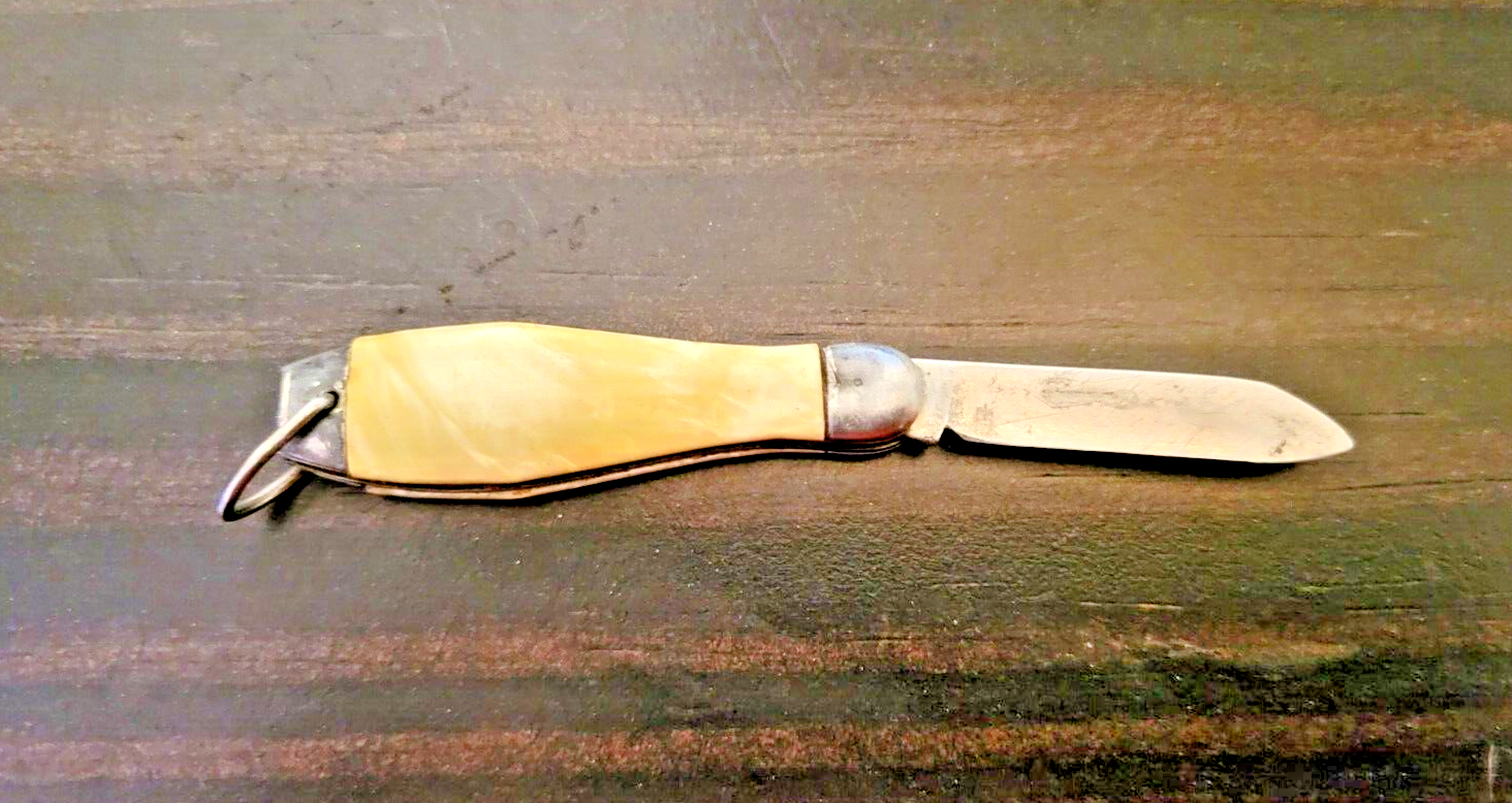 Vintage Hammer Brand USA 1 Blade Miniature Bowling Pin Pocket Knife PSJ ...