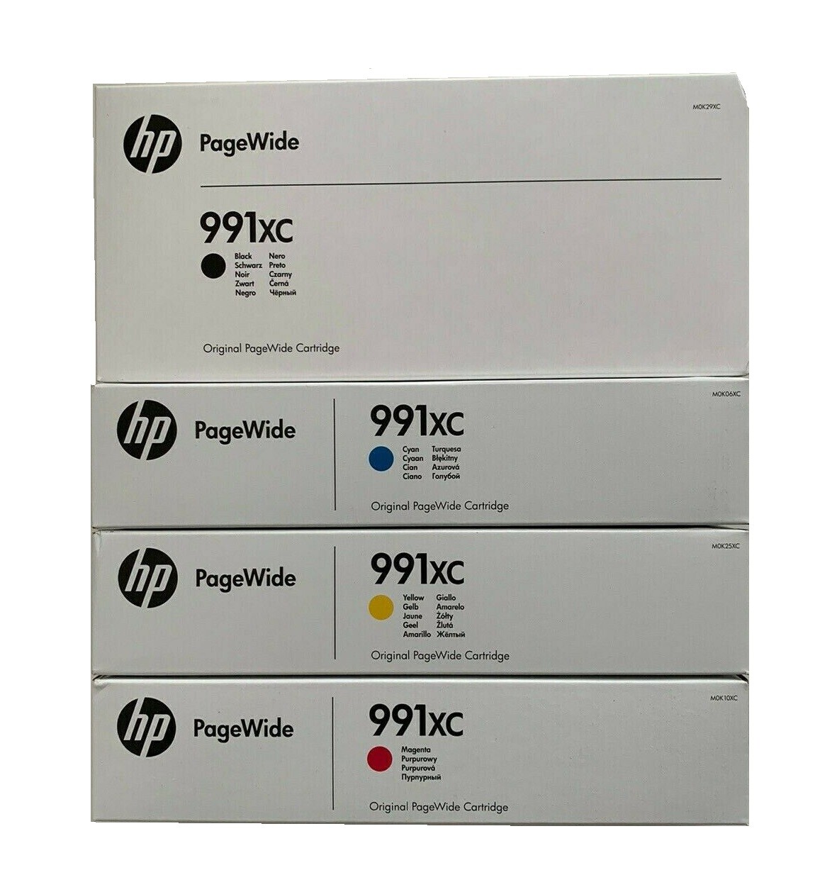 Original Ink HP 991X 991XC PageWide Pro E77650 E77660 P770 P772 P77750 ...