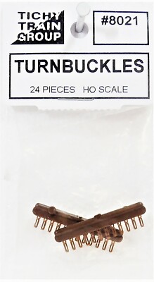 HO Scale Tichy Train Group 8021 Turnbuckles pkg (24) | eBay