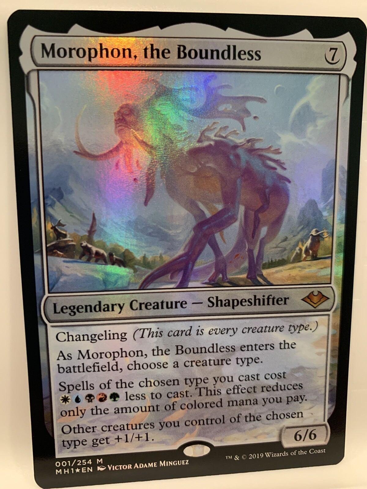 Morophon, The Boundless FOIL Near Mint Modern Horizons MTG NM EDH ...