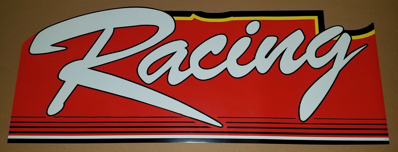 Welcome Race Fans Banner Kit (3 Pieces) Hang in Your Man Cave or Garage ...