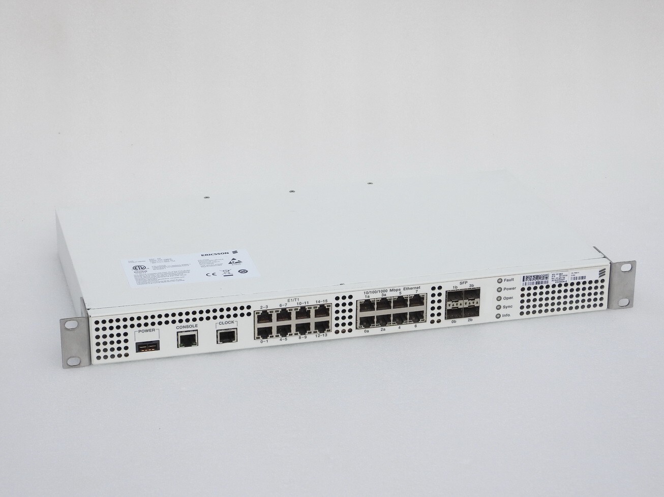 ERICSSON TYPE SIU-02 SITE INTEGRATION UNIT NETWORK SWITCH KDU 137 596/2 ...