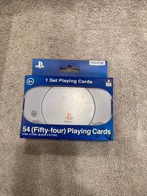 NOS PlayStation Playing Cards: Official Sony Licensed Product ...