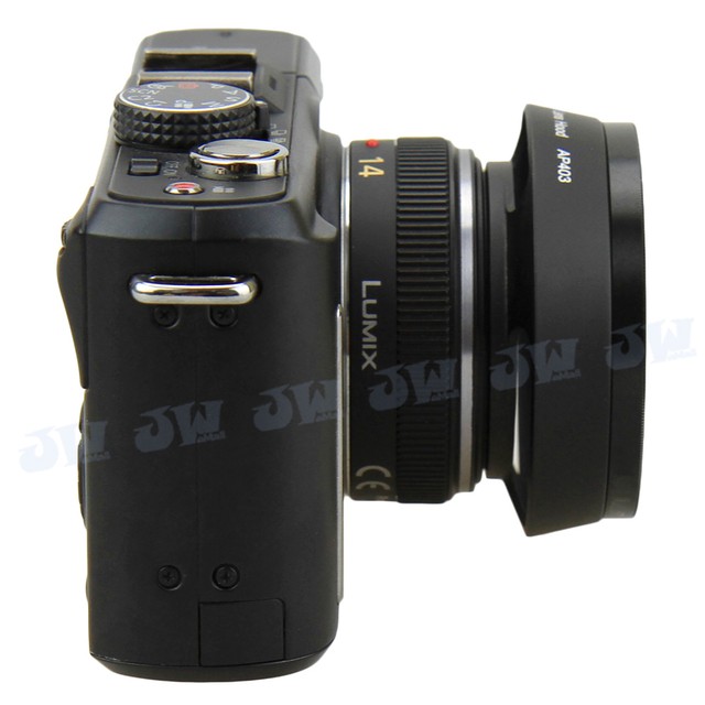 Lh-46gfii Metal Lens Hood for Panasonic Lumix G 20mm 1.7 II & 14mm 2.5 ...
