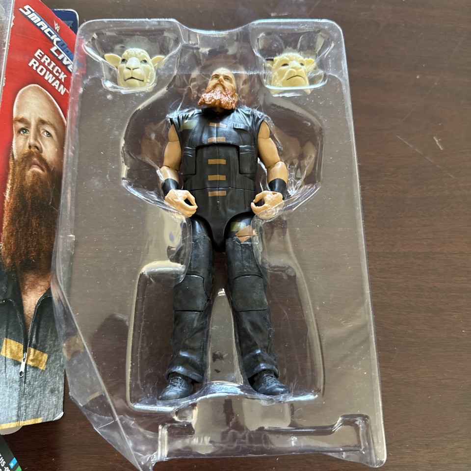WWE Elite Erick Rowan Series 48 Action Figure Mattel AEW Red Beard ...