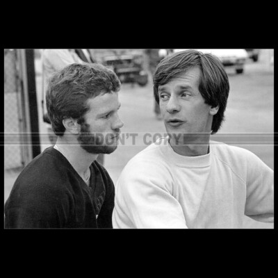 Photo M.001243 JEAN-FRANCOIS BALDE RANDY MAMOLA GRAND PRIX ANDERTORP ...