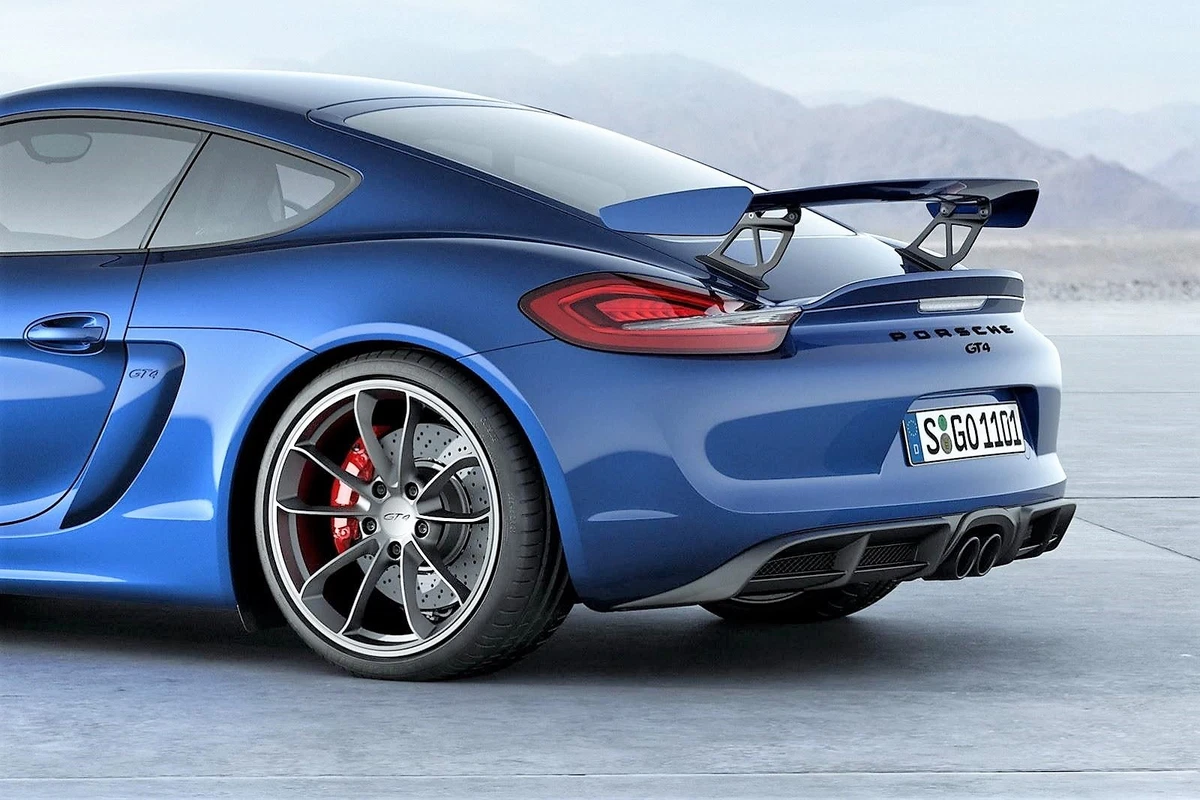 Porsche Cayman Gt4 Rear