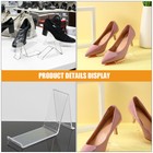 4pcs Shoe Store Display Stands Clear Shoe Racks Shoe Stands Sandals ...