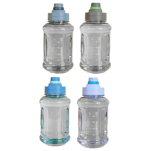 Man Water Bottle 1.5L Reusable for Sports and Travel Portable Leakproof ...