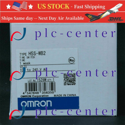NEW Omron Time Switch H5S-WB2 100-240VAC Fast Ship | eBay