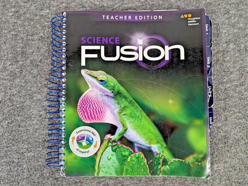 Houghton Mifflin Harcourt Science Fusion Grade 3 Teachers Edition TE ...