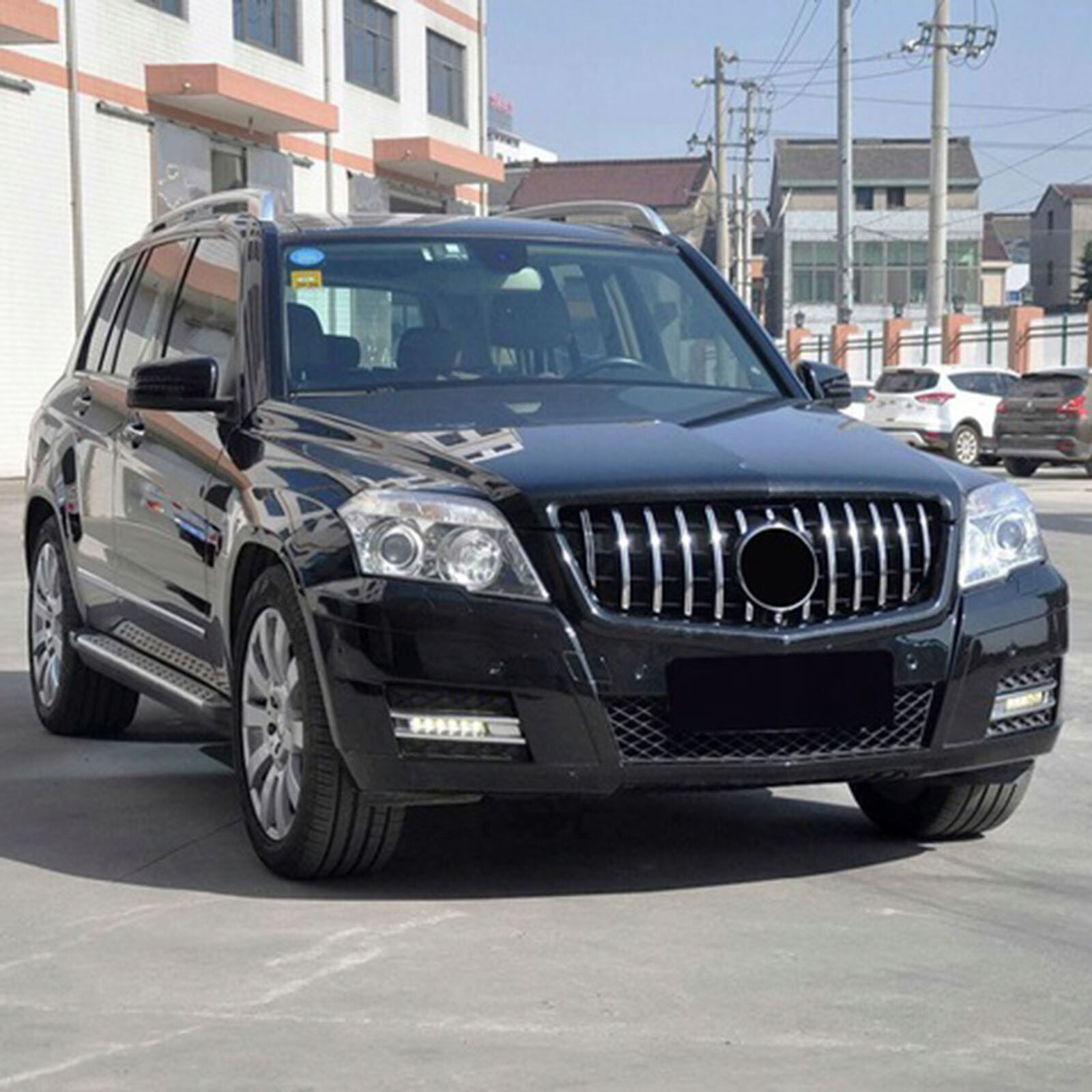 For Mercedes GLK X204 GLK250 GLK300 2013-2015 Chrome GTR Style Front Grill Grill | eBay