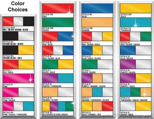 Metallic Streamers Wholesale Flags