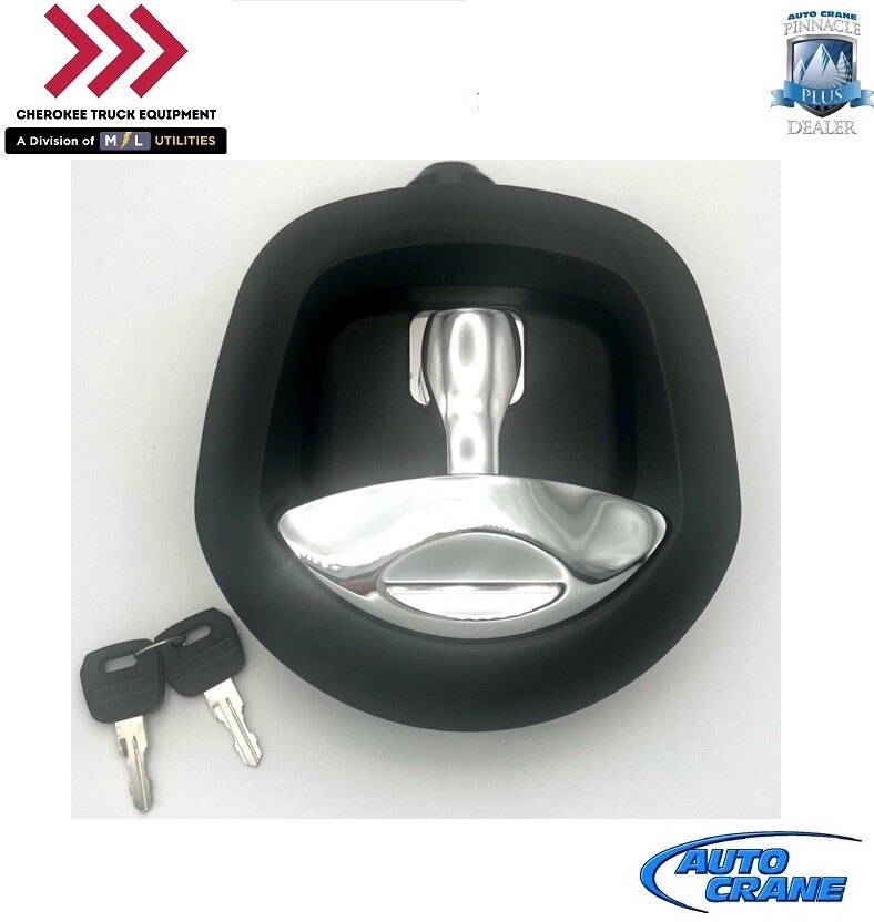 Auto Crane 560525001, Door Latch, Chrome T-Handle, Key Code J201 (03/ ...