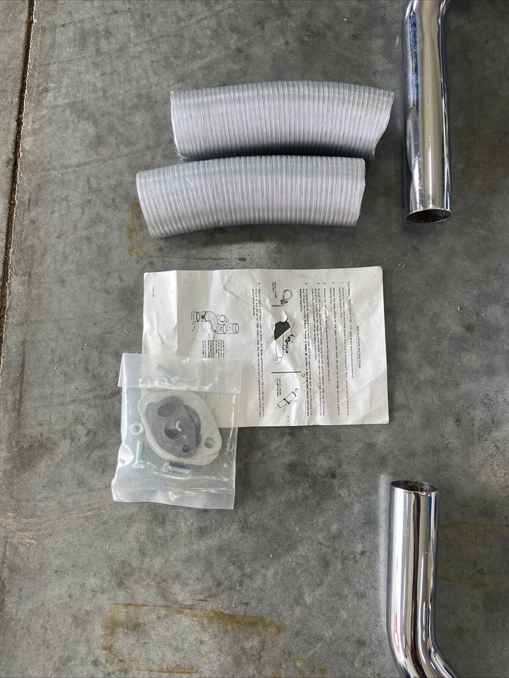 Chrome Exhaust Header Vw Bug BUGPACK 2061-10 Baja Heater Header As-Is ...