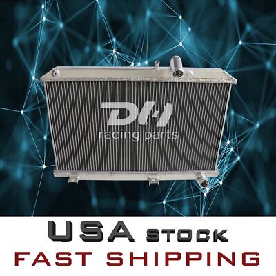 2Row Aluminum Radiator For 2004-2011 MAZDA RX-8 RX8 SE17 Coupe 4-Door 1 ...