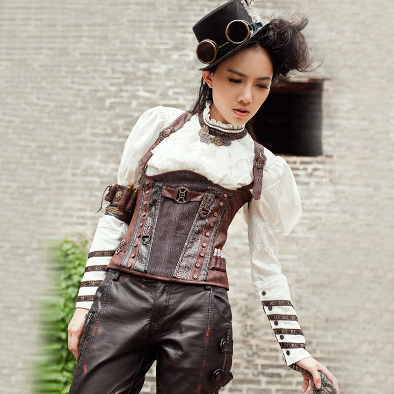 steampunk cosplay industrial revolution alchemist ELIXIR TUBE bracelet ...