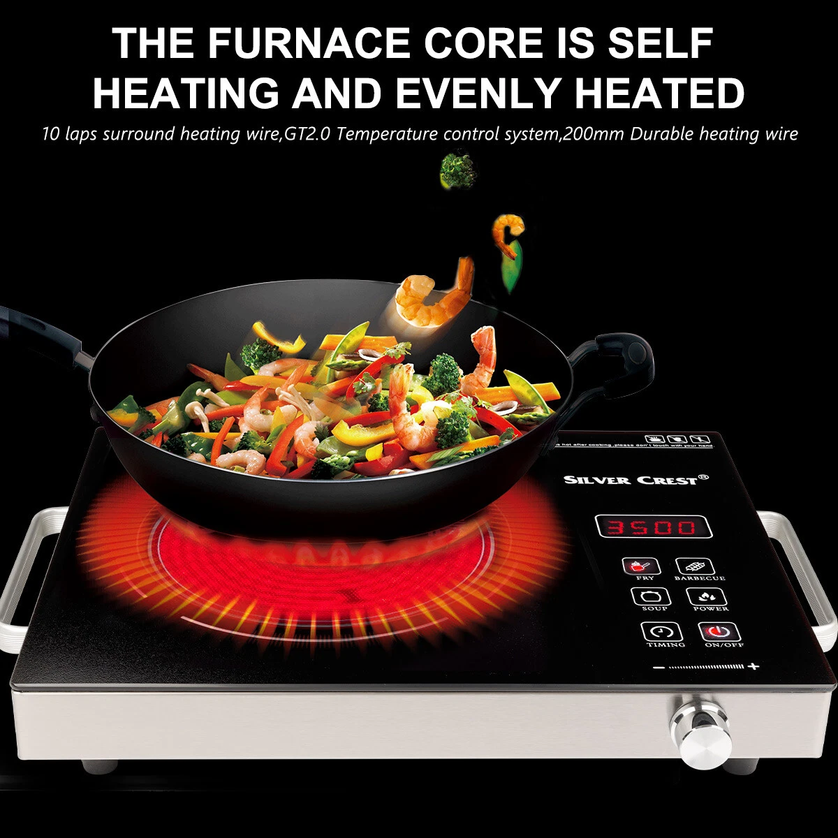 Portable Electric Induction Cooktop