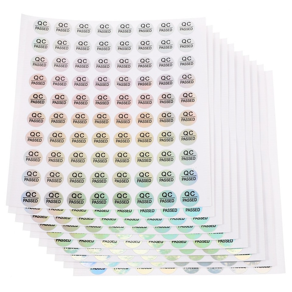 800 Pcs PASS Tag Qc Passed Labels for Warehouse Removablesticker | eBay UK