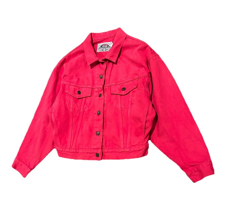 Vintage Levi Strauss Women’s Hot Pink Denim Jean Jacket Size S | eBay