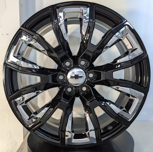 22” Rims Set 4️⃣ Fits Chevrolet Tahoe LTZ RST Z71 LT LTZ High Country ...