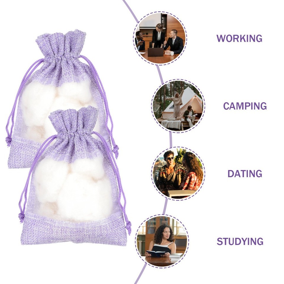 10 Pcs Mesh Fragrance Bags Empty Sachets for Filling DIY Lavender ...