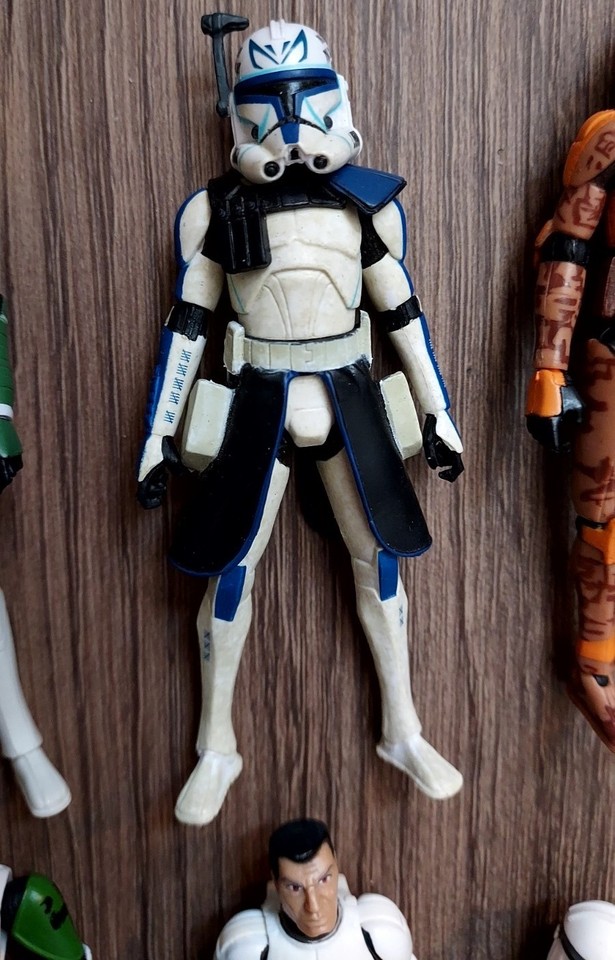 Star Wars The Clone Wars 3.75 Lot Figures Anakin Skywalker Rex Grevious Troopers | eBay