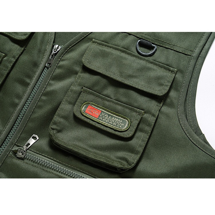 Men's Travel Vest Photography Reporter vest Concealed Carry Vest ...