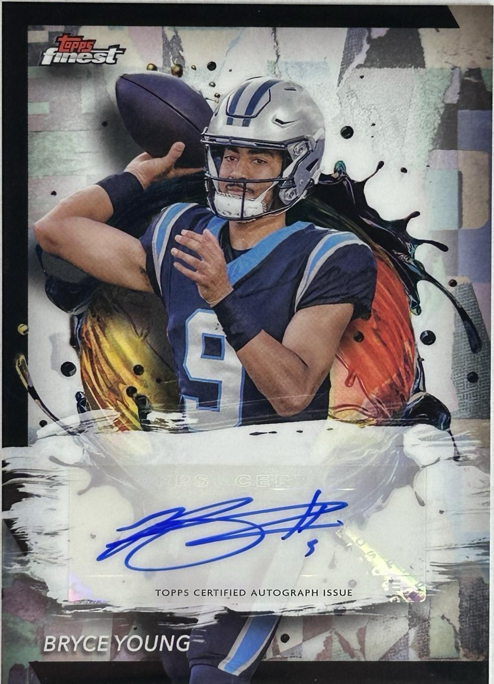2024 Topps Finest - Finest Autographs Bryce Young #FA-BY (AU) for sale ...