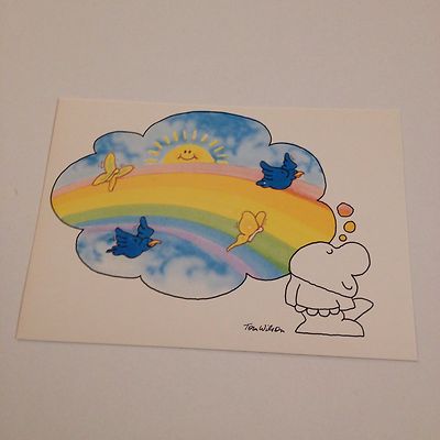 Ziggy Post Card Hello Note Letters Kite Dog | eBay