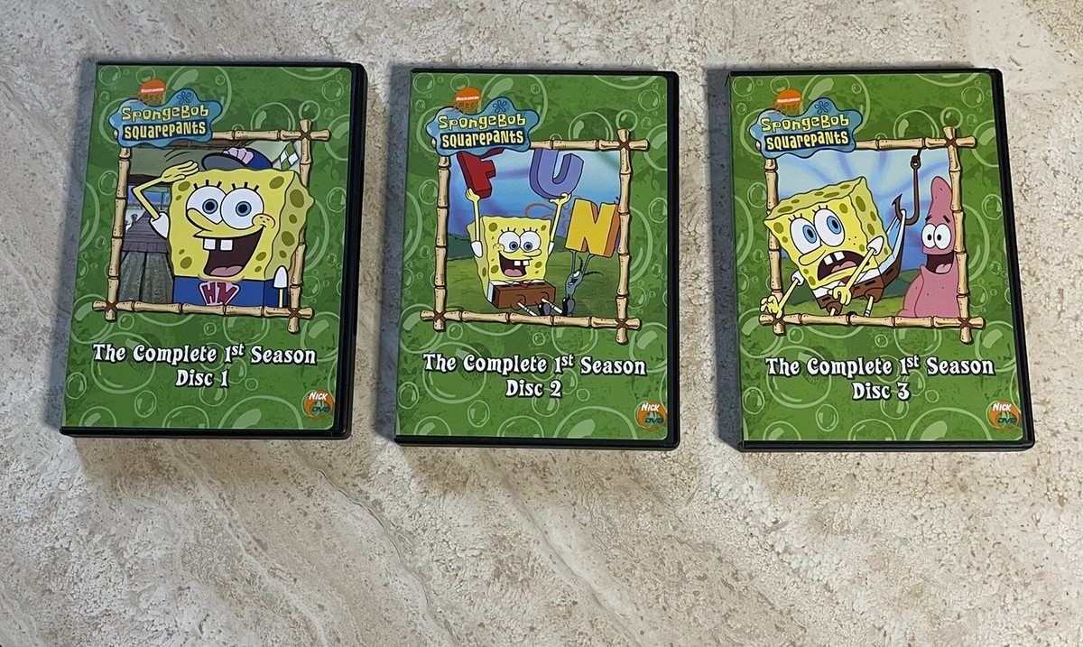 Spongebob Dvd Season 3