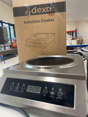 ADEXA Induction wok cooker 3000W Unused | 340mm x 445mm | AM-CD108W ...