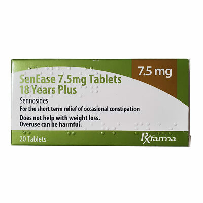Rxfarma SenEase Senna - 20 Tablets | eBay UK
