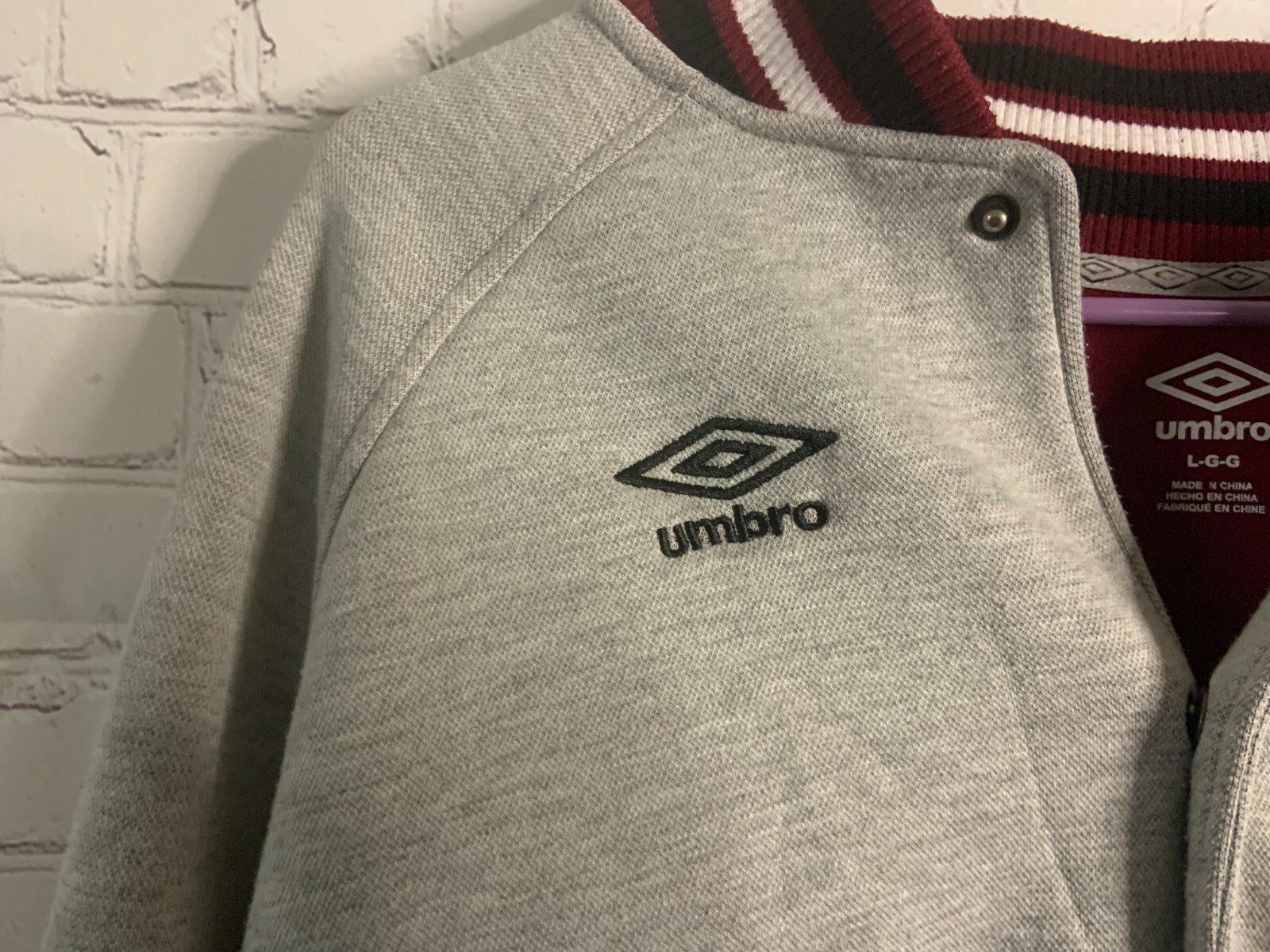Umbro Men's Long Sleeve Jacket Size Large | eBay