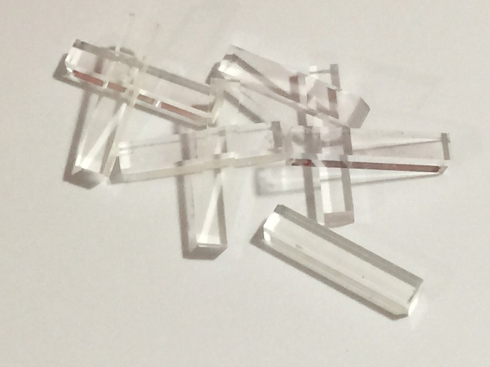 LYSO 12X12 Crystal Pixel Array (144 pcs) Hi-Energy Gamma Radiation ...