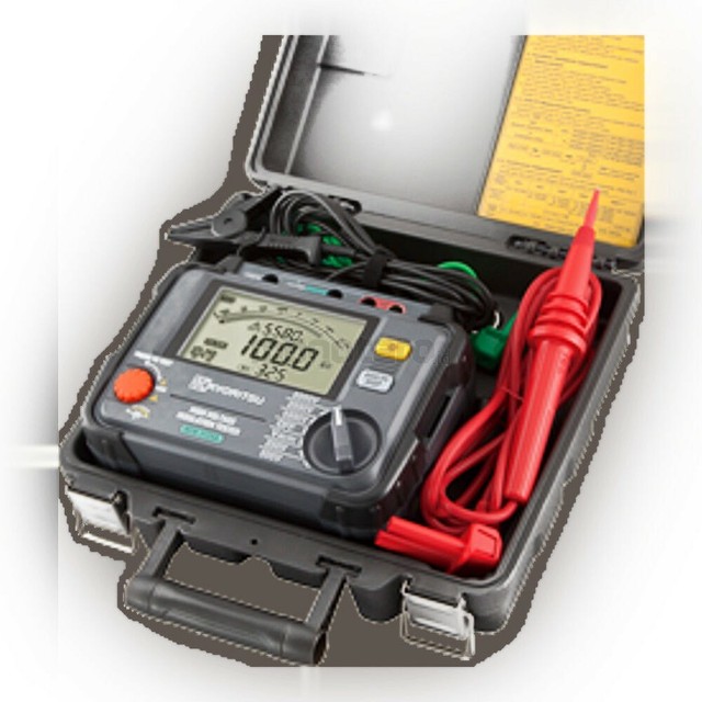Kewtech Kyoritsu 5kv High Voltage Insulation Tester 250-5000v KEW3125A ...