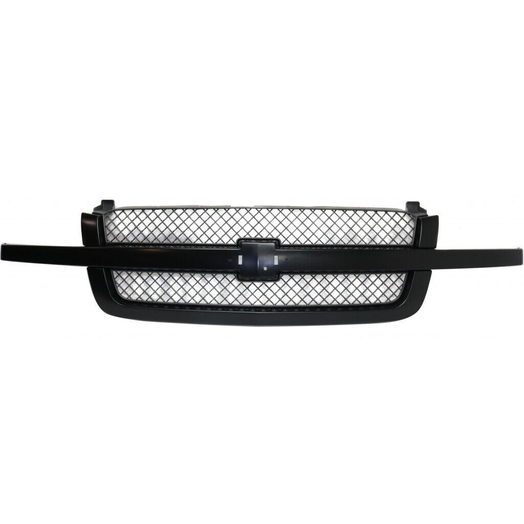 2003-2006 Chevrolet Silverado 1500 SS Front Black Grille For ...