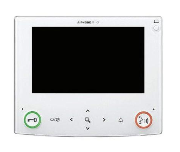 Aiphone GT-1C7 LCD Monitor Hands-Free Color Video Tenant Station for ...