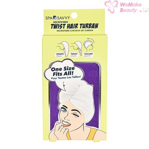Spa Savvy Microfiber Twist Hair Turban 1 Piece (Colors May Vary) New In ...