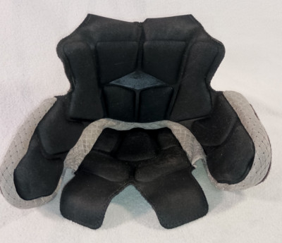 Riddell Speed Football Helmet Liner/Overliner adult med/lg black #50 | eBay