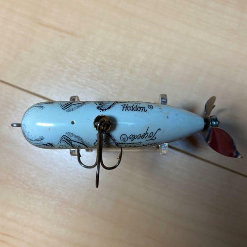 Old Heddon Magnum Torpedo Fishing Lure / Some scratches and stains ...