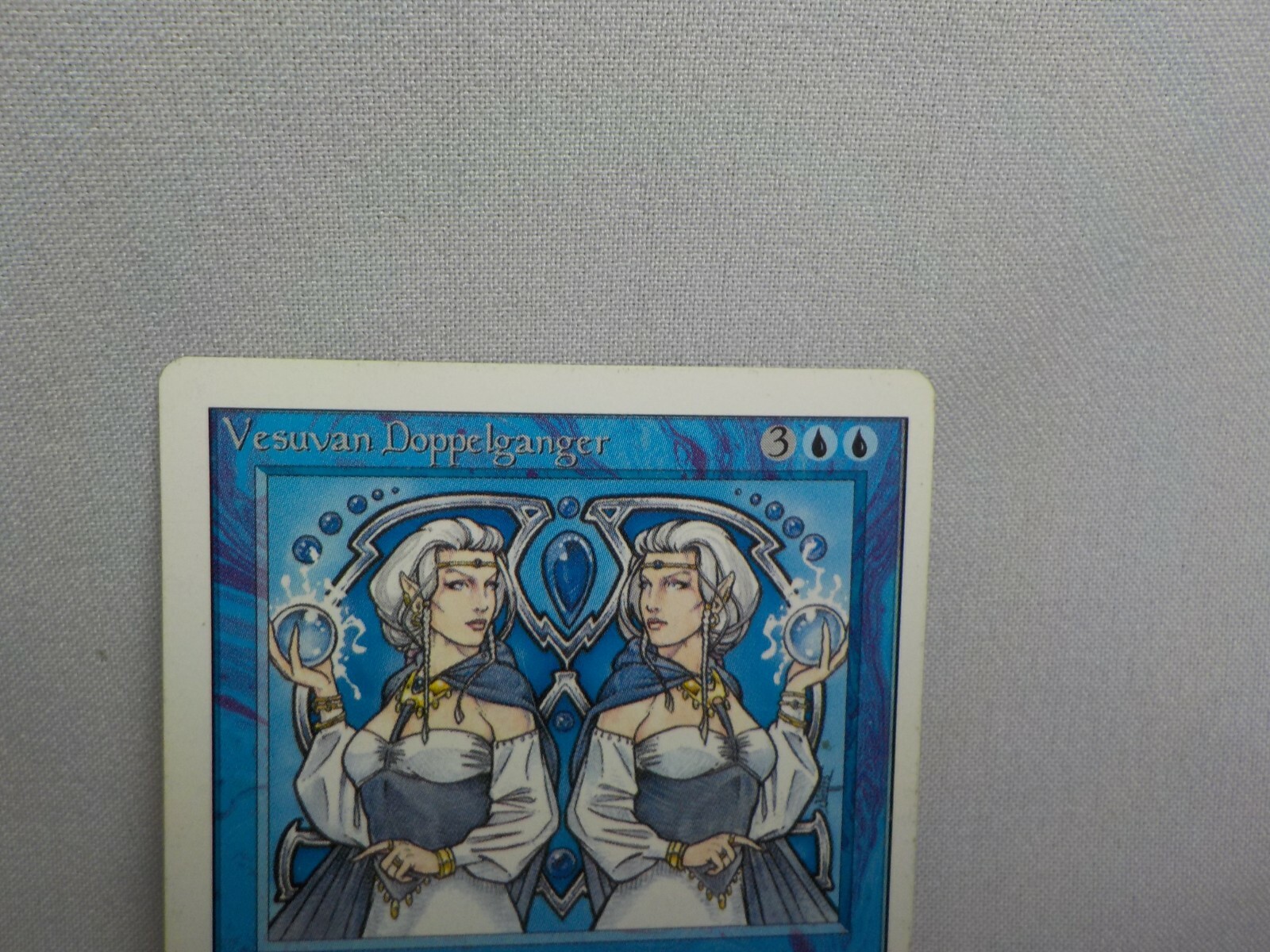 MAGIC THE GATHERING UNLIMITED VESUVAN DOPPELGANGER MTG Trading Card ...