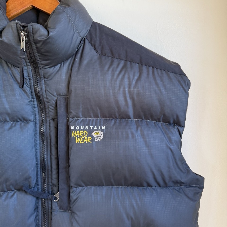 Mountain Hardwear Sub Zero Down Vest Jacket Black Men's XL | eBay