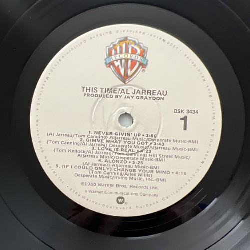 Al Jarreau ‎– This Time Vinyl, LP 1980 Warner Bros. Records ‎– BSK 3434 VG+ | eBay